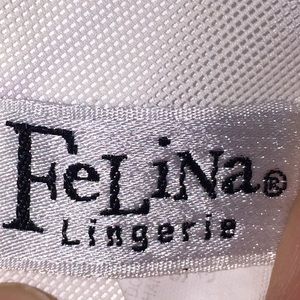 Felina Lingerie | Dresses | Felina White Corset Strapless Bra 32 34 D ...